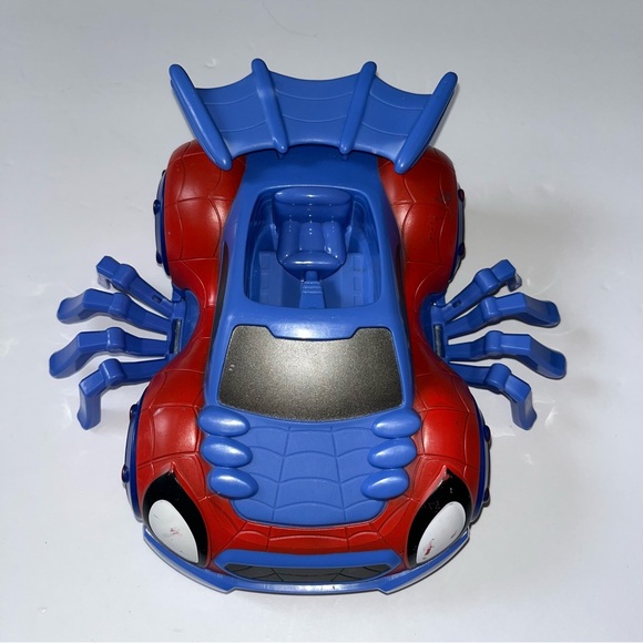 Marvel | Toys | Spiderman Toy Car 7 Spider His Amazing Friends Ultimate ...